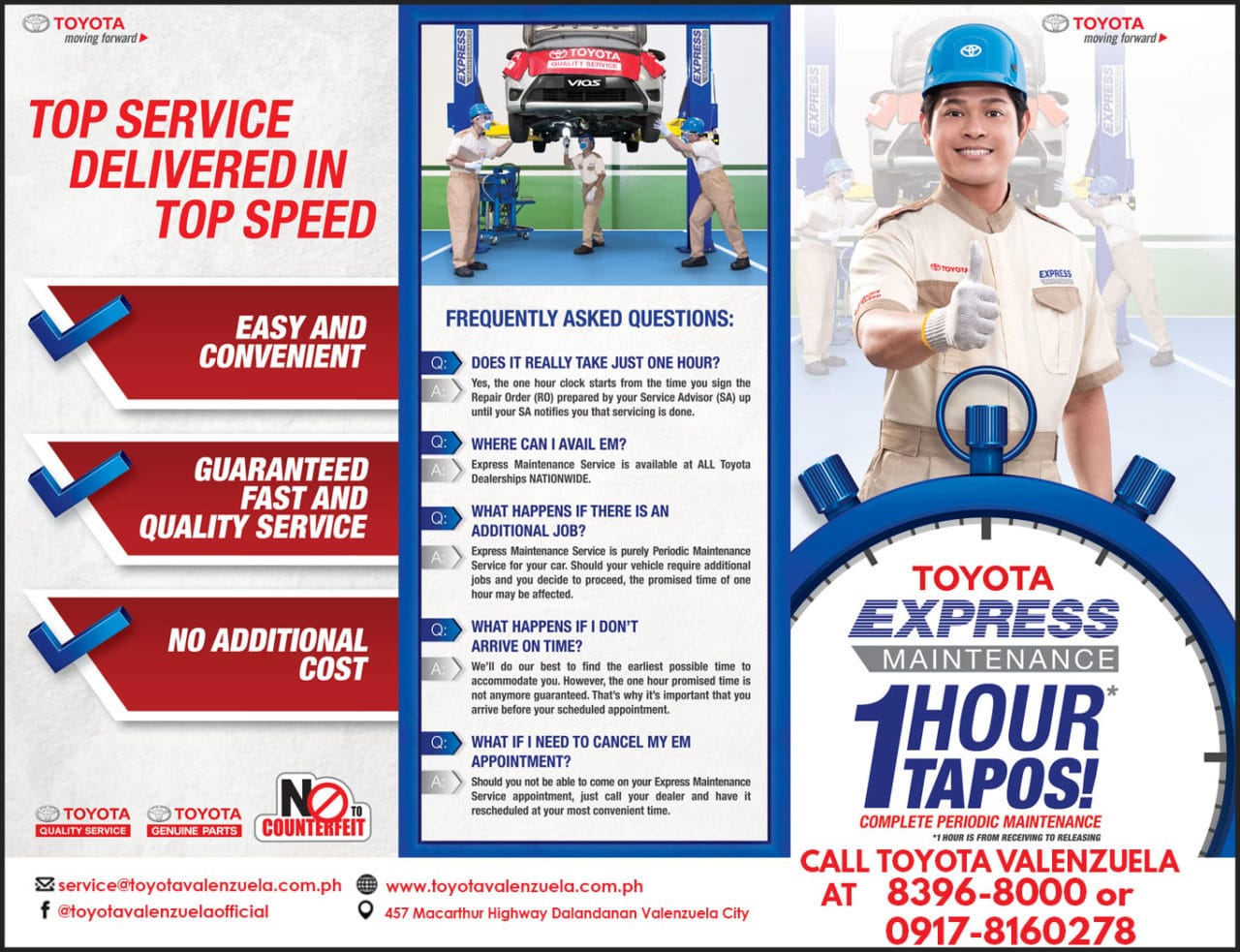 Do I Need An Appointment For Toyota Service