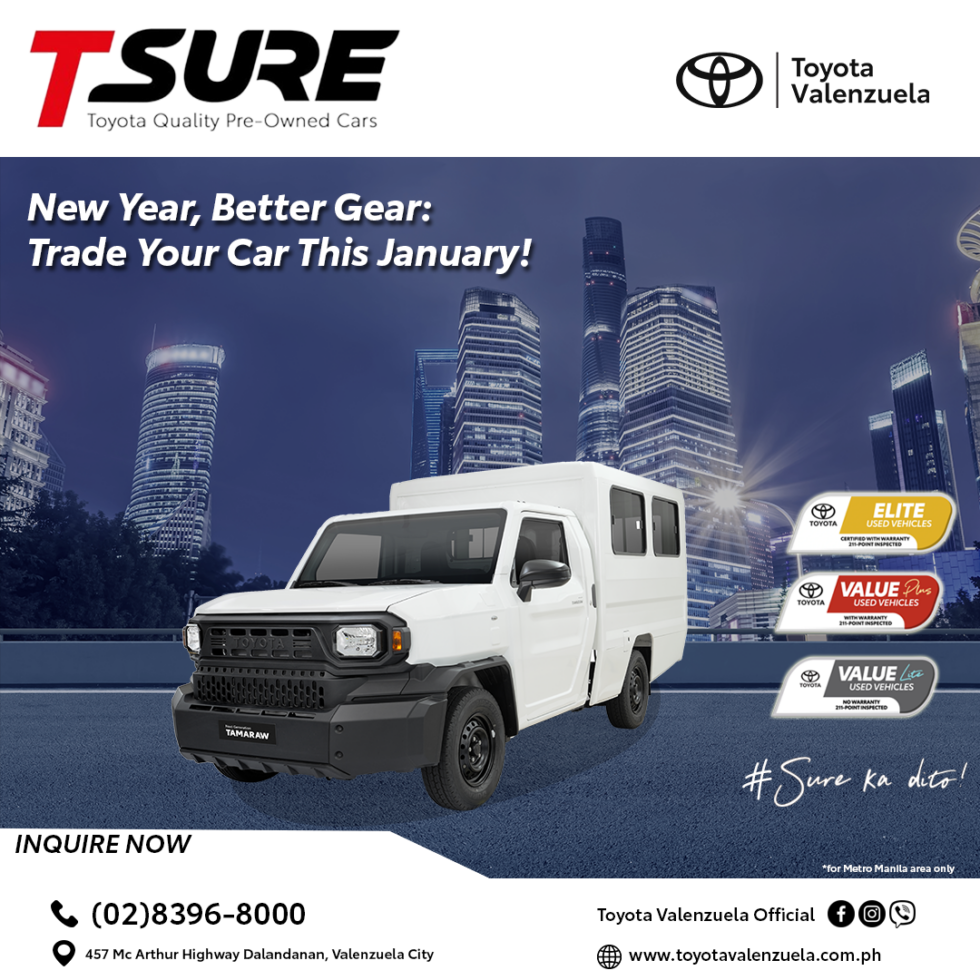 TSURE JANUARY - Toyota Valenzuela