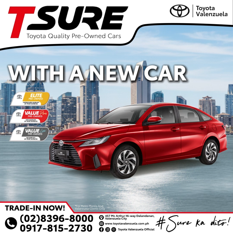 TSURE JANUARY - Toyota Valenzuela
